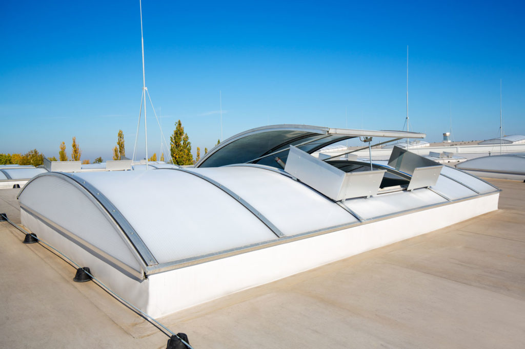 Barrel vault skylights Aluco Skylight SL - Aluco System